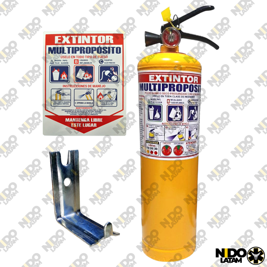 Extintor ABC multiproposito de 10 libras – NIDO LATAM SAS